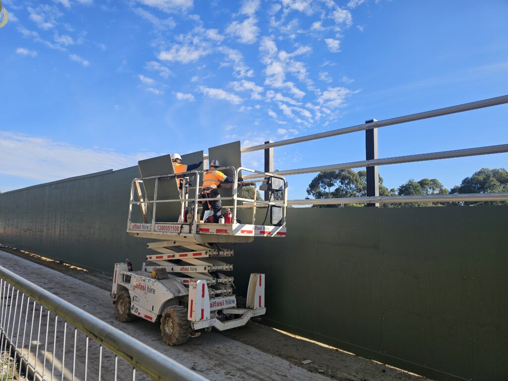 Hoarding Plywood & Plinth - Prefinished